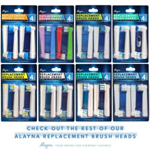 Replacement Toothbrush Heads for Oral B Braun, 20 Pk Professional Electric Toothbrush Heads, Brush Heads Refill for Oral-B Pro 1000, 7000, 9000, 6000, 5000, 3000, Genius, Vitality, Professional, Floss