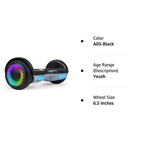 jolege Hoverboard, 6.5" Self Balancing Hoverboard Electric Scooter Hoverboard for Kids