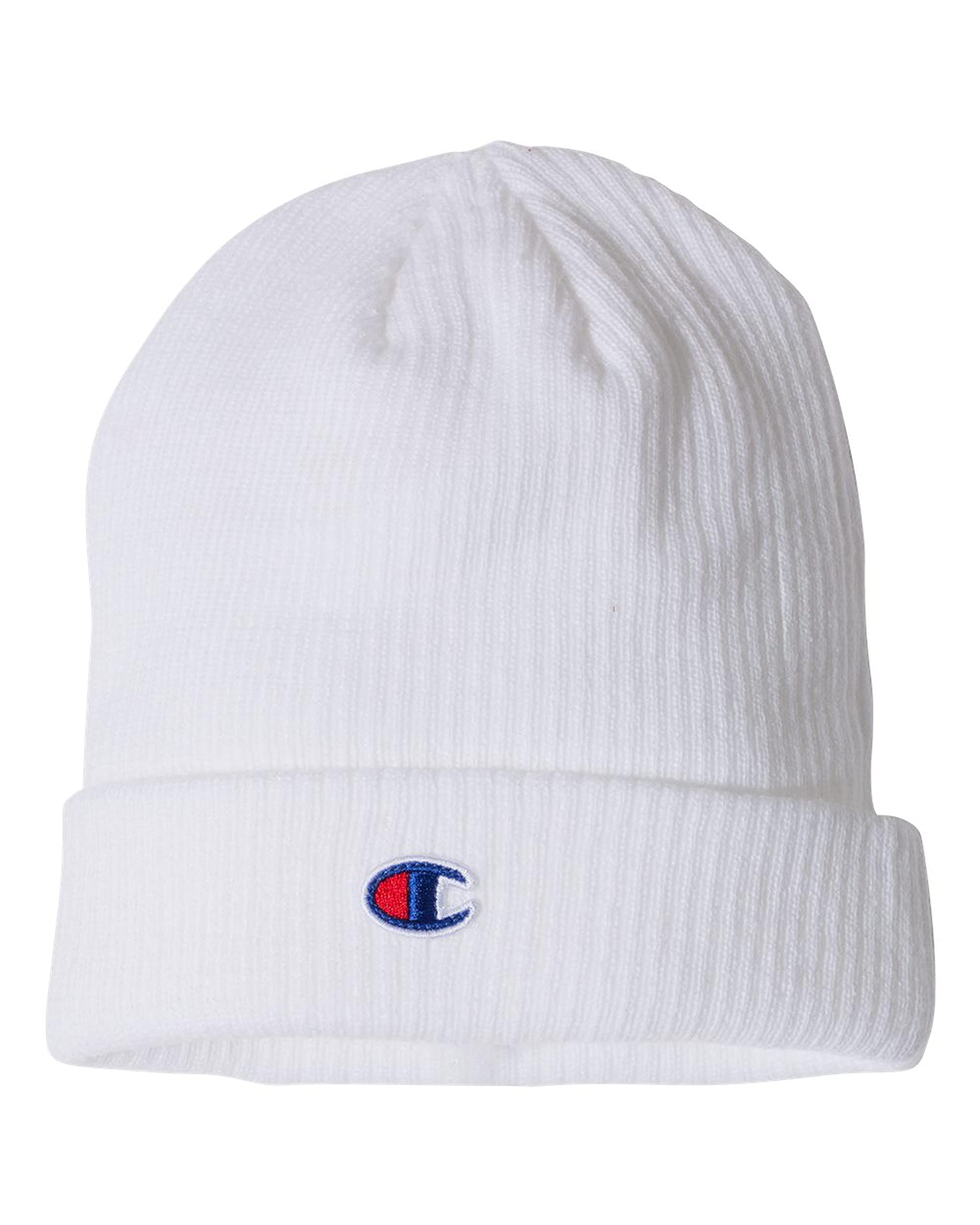 Champion Men's Winter Beanie, White, OS