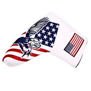 usa eagle magnetic golf putter head cover blade putter covers for scotty cameron taylormade odyssey golf builder