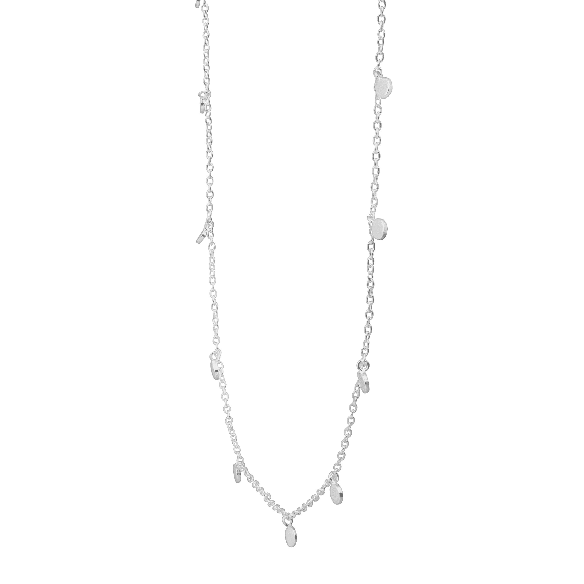 Silpada .925 Sterling Silver Chain Necklace for Women, Adjustable Station, Jewelry Gift Ideas, 'Silver Lace', 18"