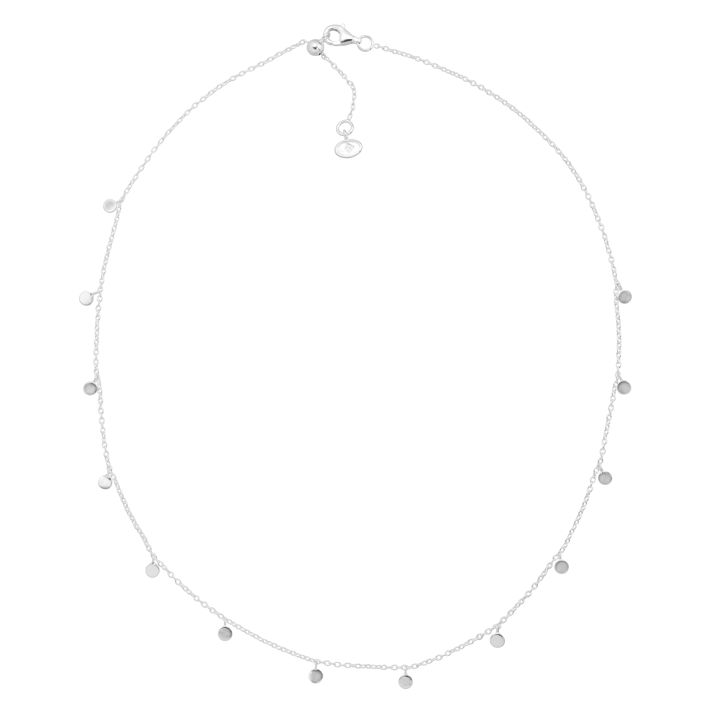 Silpada .925 Sterling Silver Chain Necklace for Women, Adjustable Station, Jewelry Gift Ideas, 'Silver Lace', 18"