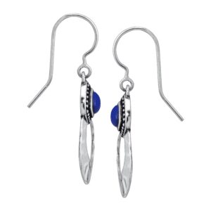 Silpada 'Atacama' Natural Lapis Drop Earrings in Sterling Silver