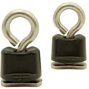 YakAttack Track Mount Tie-Down Eyelets, Two Pack