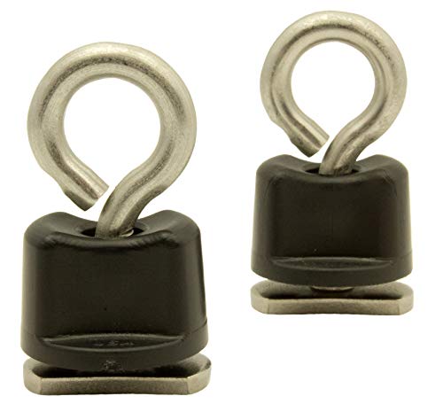 YakAttack Track Mount Tie-Down Eyelets, Two Pack