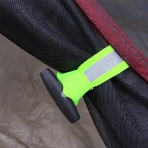 Baosity 20 pcs Camping Awning Tent Fly Roll Up Buckle Tent Inner Tent Duffle Toggle Stopper