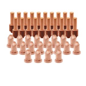 extened electrode 192048 nozzle 40a tip 192052 for miller ice-40t / ice-40tm torch kit 40pcs