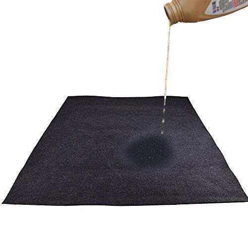 Under the Grill Mat for Gas,Electric Grill,Absorbent Grill Under Floor Mat,Protect Decks and Patios from Grease Splatter(Grill Mat 36inches x 72inches)