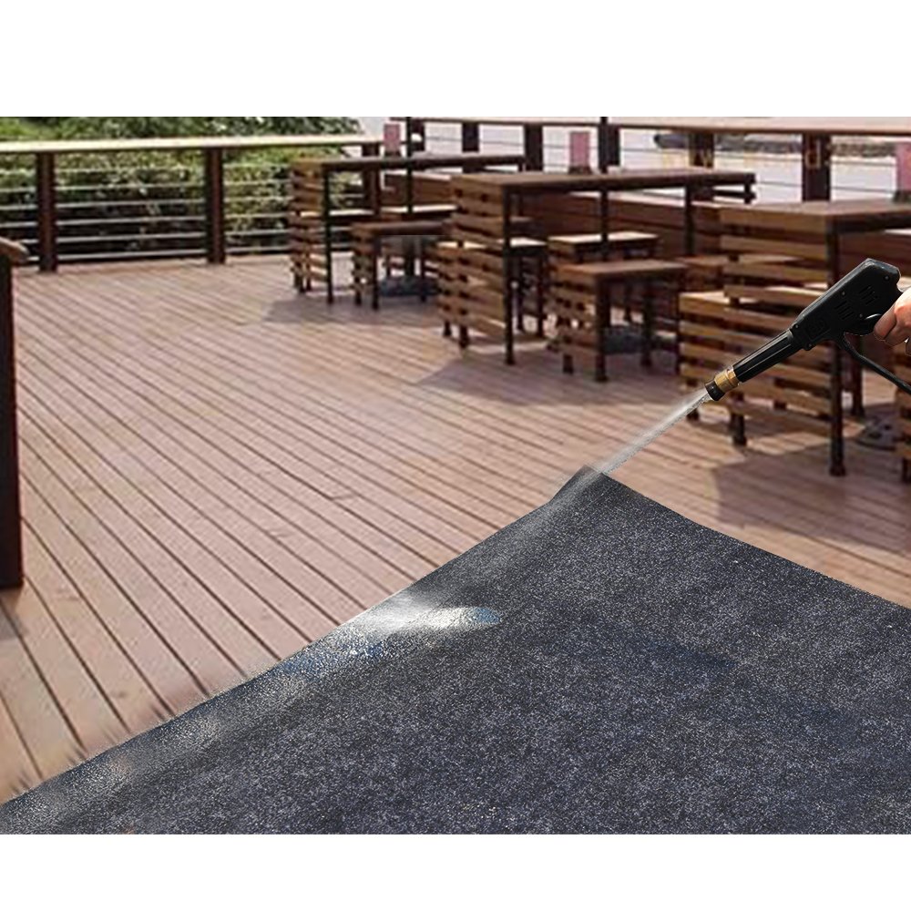 Under the Grill Mat for Gas,Electric Grill,Absorbent Grill Under Floor Mat,Protect Decks and Patios from Grease Splatter(Grill Mat 36inches x 72inches)