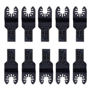 10 pcs 3/4-inch e-cut standard saw blades oscillating saw blade for black & decker bosch porter craftsman fein multimaster rockwell makita