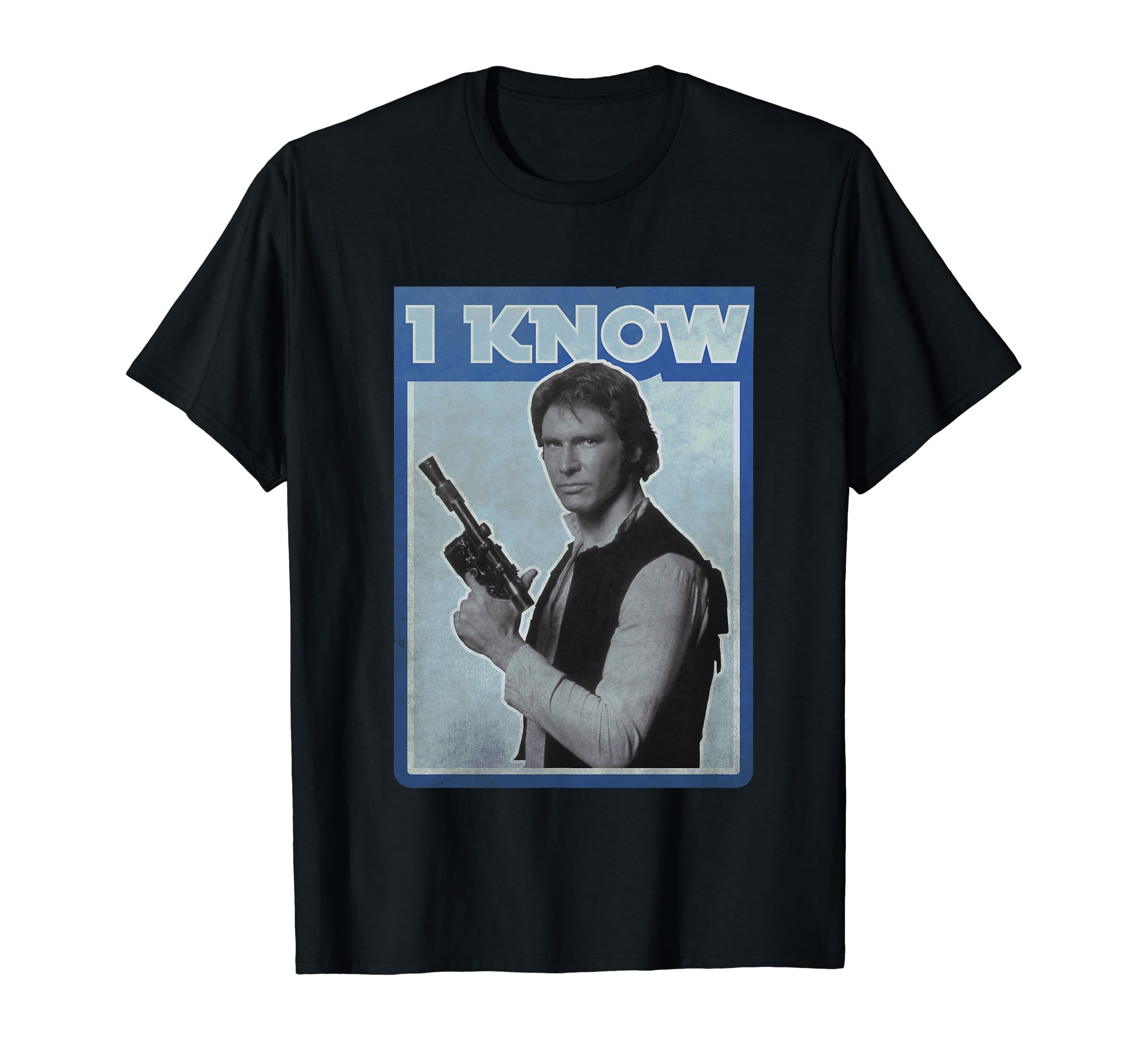 Star Wars Han Solo Iconic Unscripted I KNOW Disney+ T-Shirt