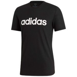 adidas men's designed 2 move clima soft logo tee black large