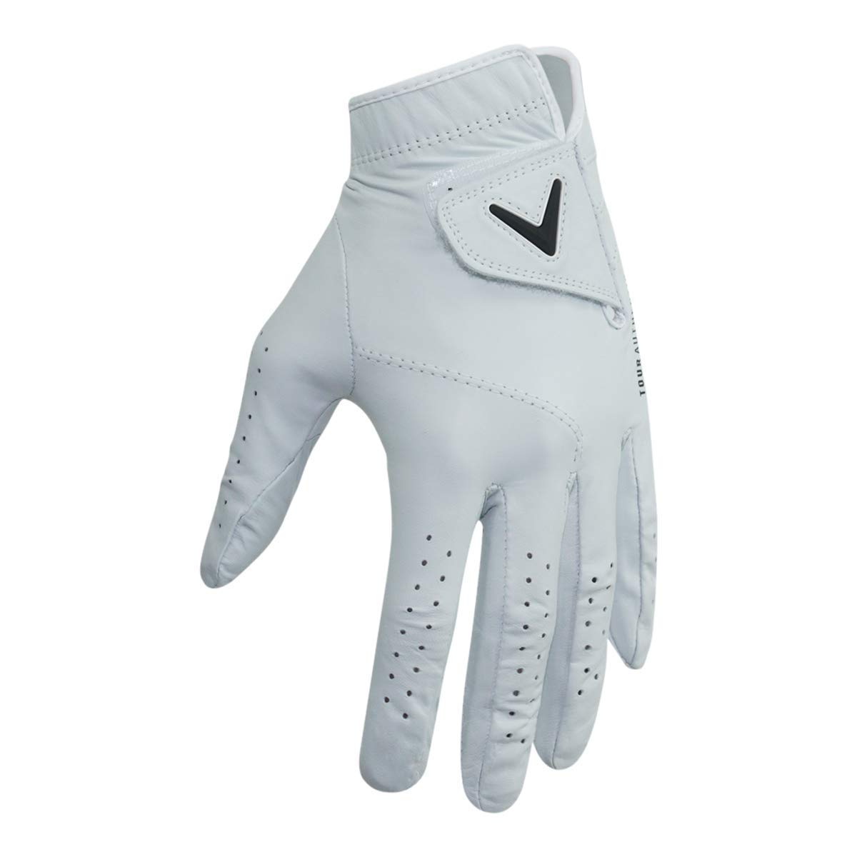 Callaway Golf Tour Authentic Glove (Worn on Left Hand, Standard, XX-Large, White 2019)