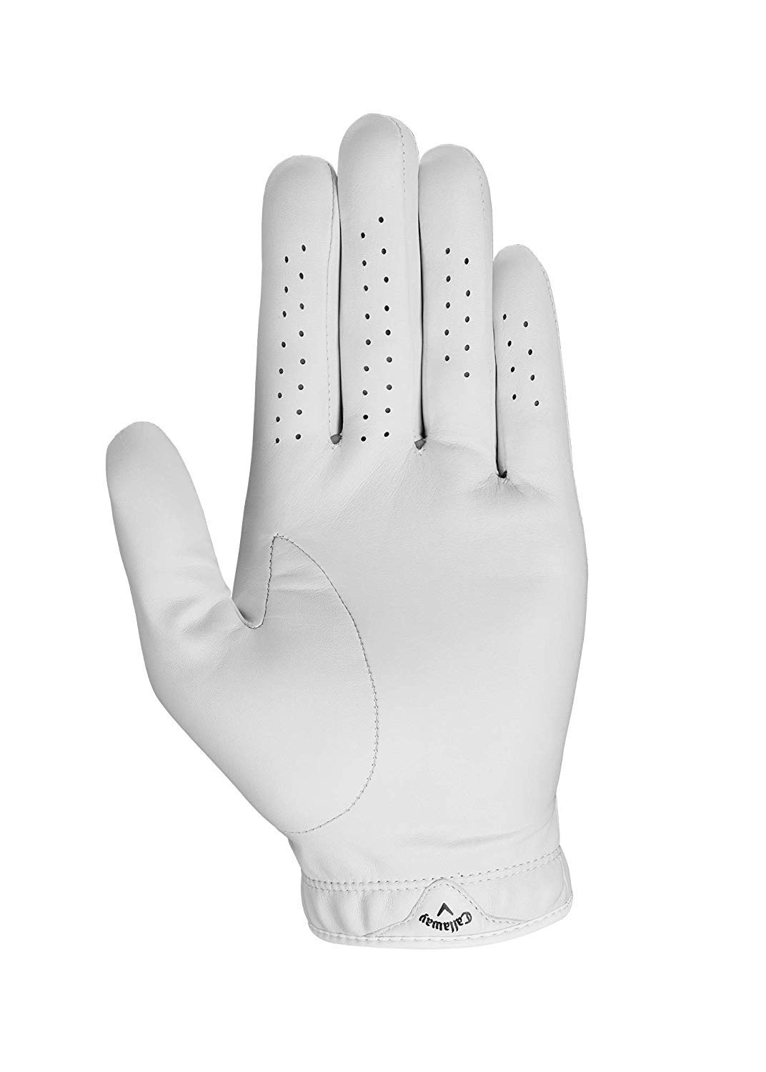 Callaway Golf Tour Authentic Glove (Worn on Left Hand, Standard, XX-Large, White 2019)