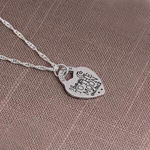 Hithop Silver Color Elegant Heart Pendant Necklace for Women Jewelry Accessories Gift Creative Design