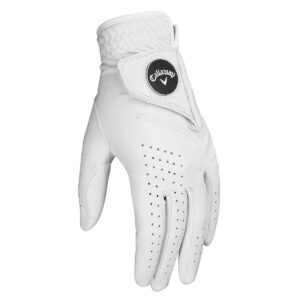 callaway dawn patrol glove (left hand, medium-large, men's) , white