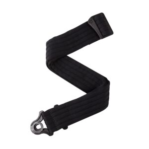 d'addario auto lock guitar strap - acoustic & electric guitar accessories - easy to use auto locking guitar straps - uses existing guitar strap buttons - padded - black striped