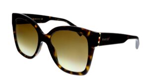 gucci brown shaded butterfly ladies sunglasses gg0459s 002 54