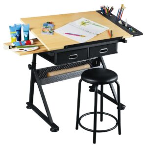 artist's loft arts, and crafts creative center – art desk and craft center with storage