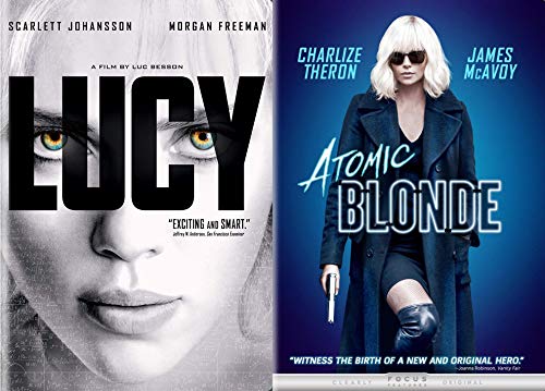 SYFY ACTION Leading Lady Madness - Lucy & Atomic Blonde (2 Feature Film DVD Bundle)