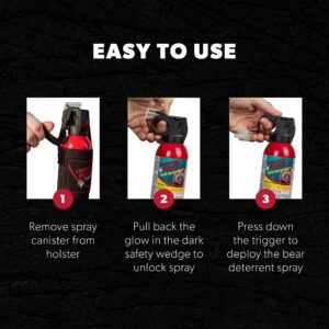 Counter Assault Bear Spray with Holster - 10.2 Oz