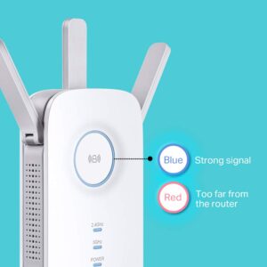 Certified Refurbished Tp-link AC1750 WiFi Range Extender with High Speed Mode and Intelligent Signal Indicator RE450 (Renewed Certified Refurbished)