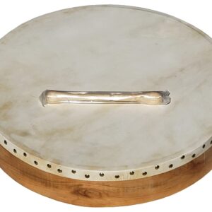 DEURA NATURAL BODHRAN DRUM Irish Celtic 18 Inch Free CASE and Tipper