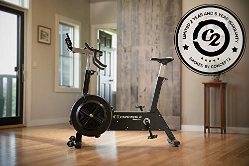 Concept2 BikeErg 2900 Stationary Exercise Bike | PM5 Monitor, Adjustable Air Resistance for Exercise, Conditioning and Strength Training | Commercial and Home Use