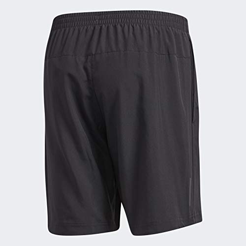 adidas men's Run It Short, Black, Large