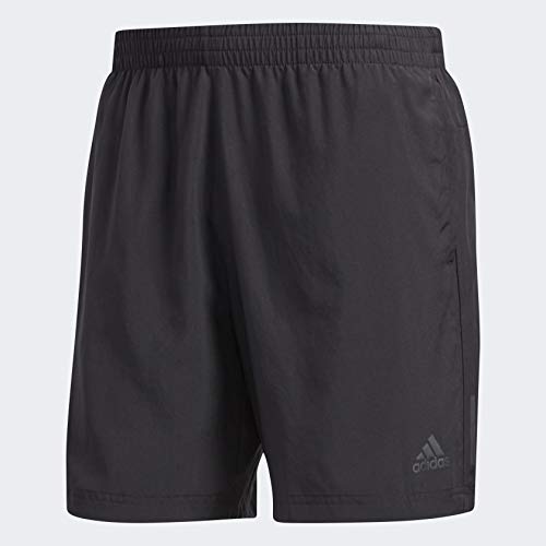 adidas men's Run It Short, Black, Large