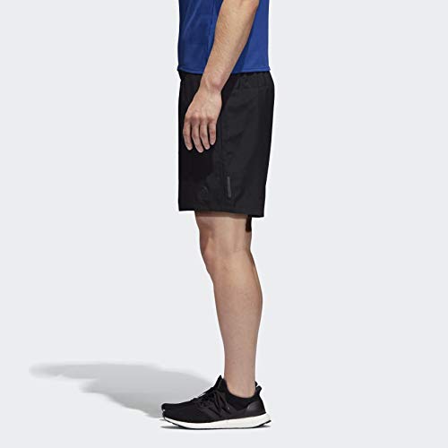 adidas men's Run It Short, Black, Large