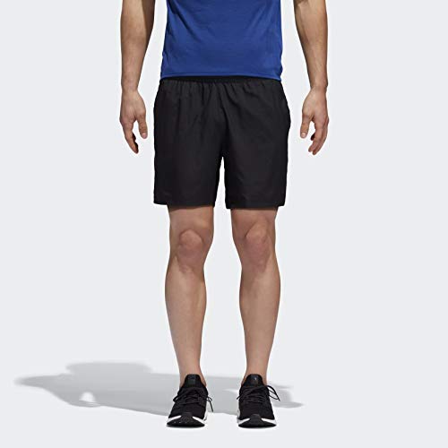 adidas men's Run It Short, Black, Large