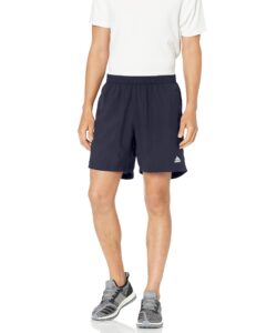 adidas men's run it short, legend ink, small