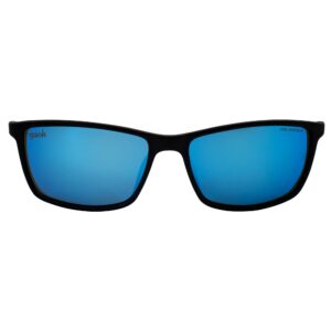 Epoch Eyewear Murphy Golf Sport Sunglasses 2 Pair Tortoise w/Polarized Green Mirror & Black w/Polarized Blue Mirror Lens