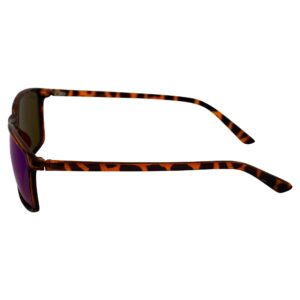 Epoch Eyewear Murphy Golf Sport Sunglasses 2 Pair Tortoise w/Polarized Green Mirror & Black w/Polarized Blue Mirror Lens