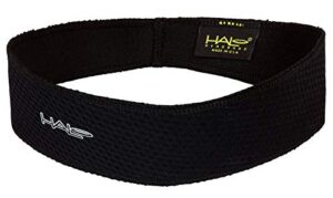 halo headband air series - black - halo ii - pullover headband-patented lightweight, absorbent moisture wicking headband - channels sweat away from your eyes and face, one size