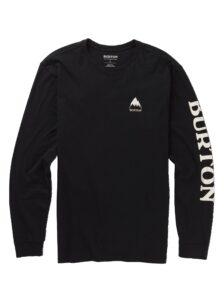 burton men's elite long sleeve t-shirt, true black, xl