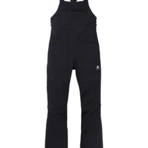 Burton Womens Avalon Bib Pant, True Black New, Large