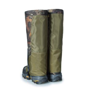 Cozylkx Waterproof Leg Gaiters - 500D Snow Boot Hunting Gaiters Snake Guard Leggings for Hiking Climbing