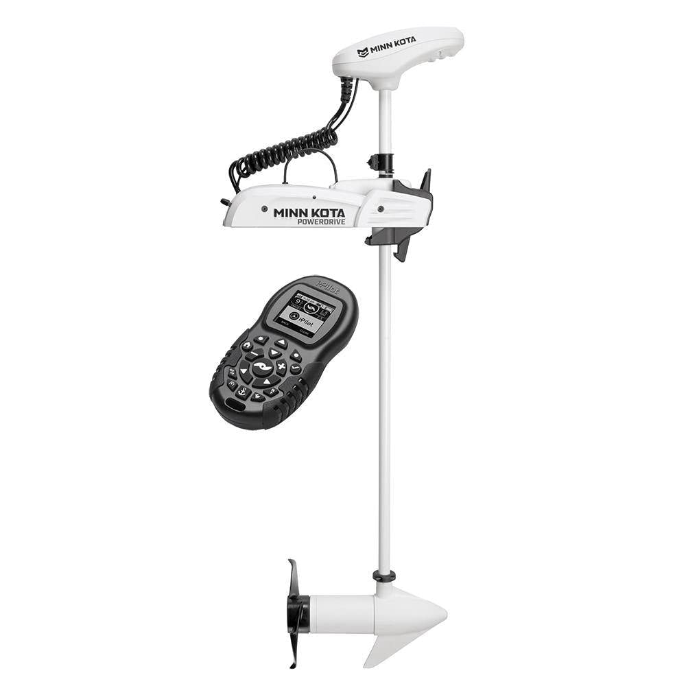 Minn Kota RipTide PowerDrive with i-Pilot Saltwater Bow-Mount Trolling Motor, 55/IP_BT/54-Inch Shaft