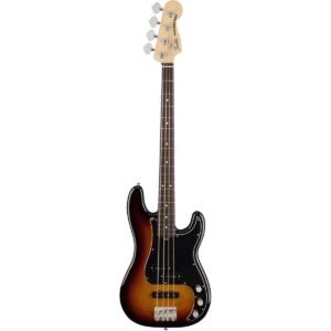 fender american performer precision bass, 3-color sunburst, pau ferro fingerboard