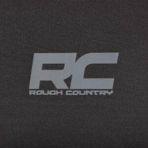 Rough Country Neoprene Seat Covers for 15-22 F-150 |17-22 Super Duty - 91016,Black