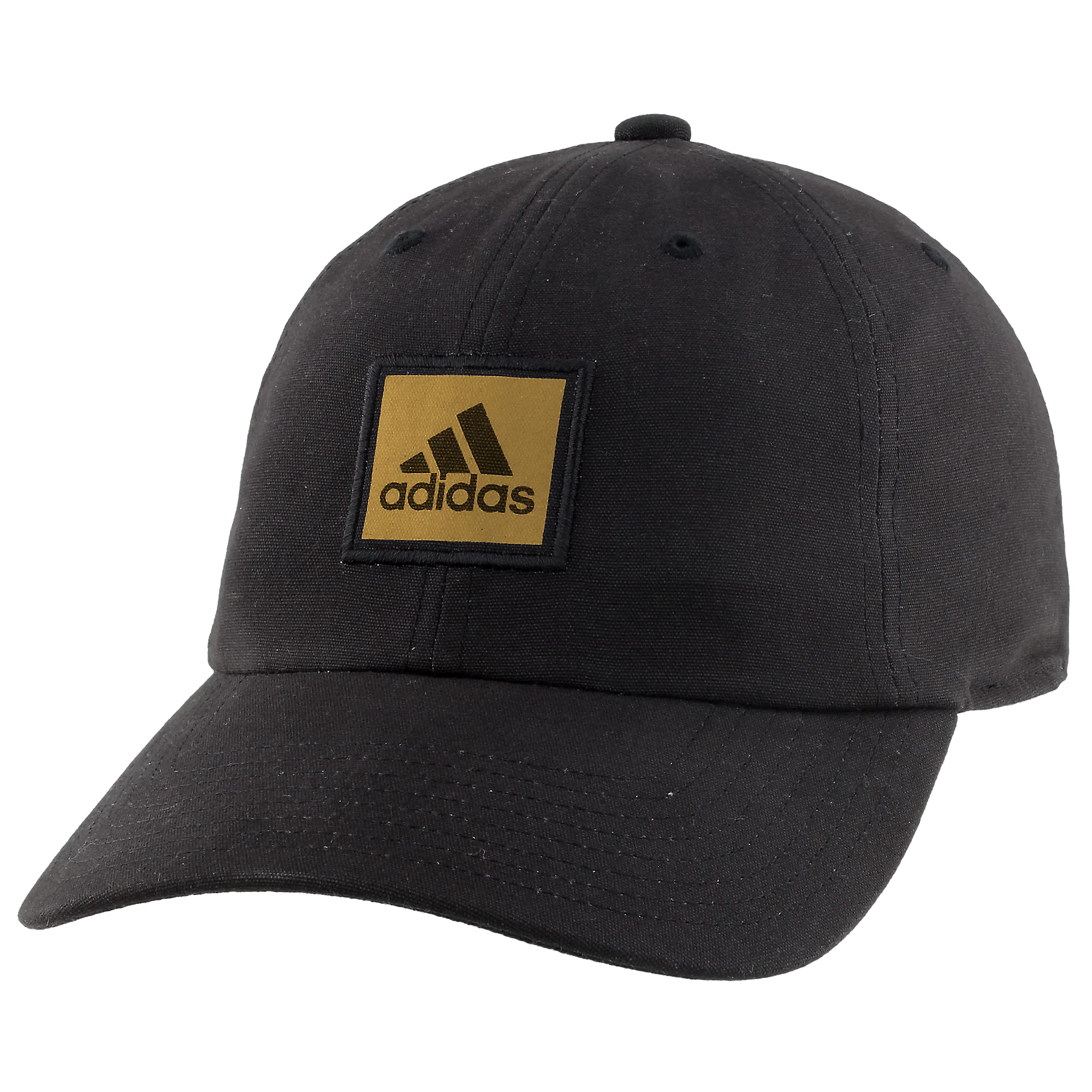 adidas Men's Ultimate Plus II Cap, Black/Gold Metallic, One Size