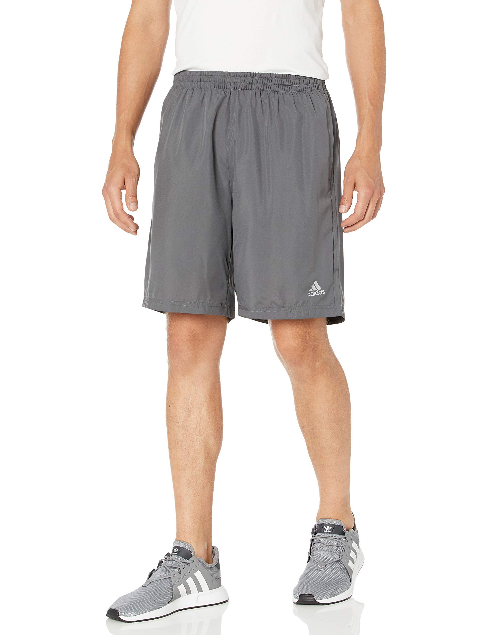 adidas Men’s Run It Short, Grey, Medium