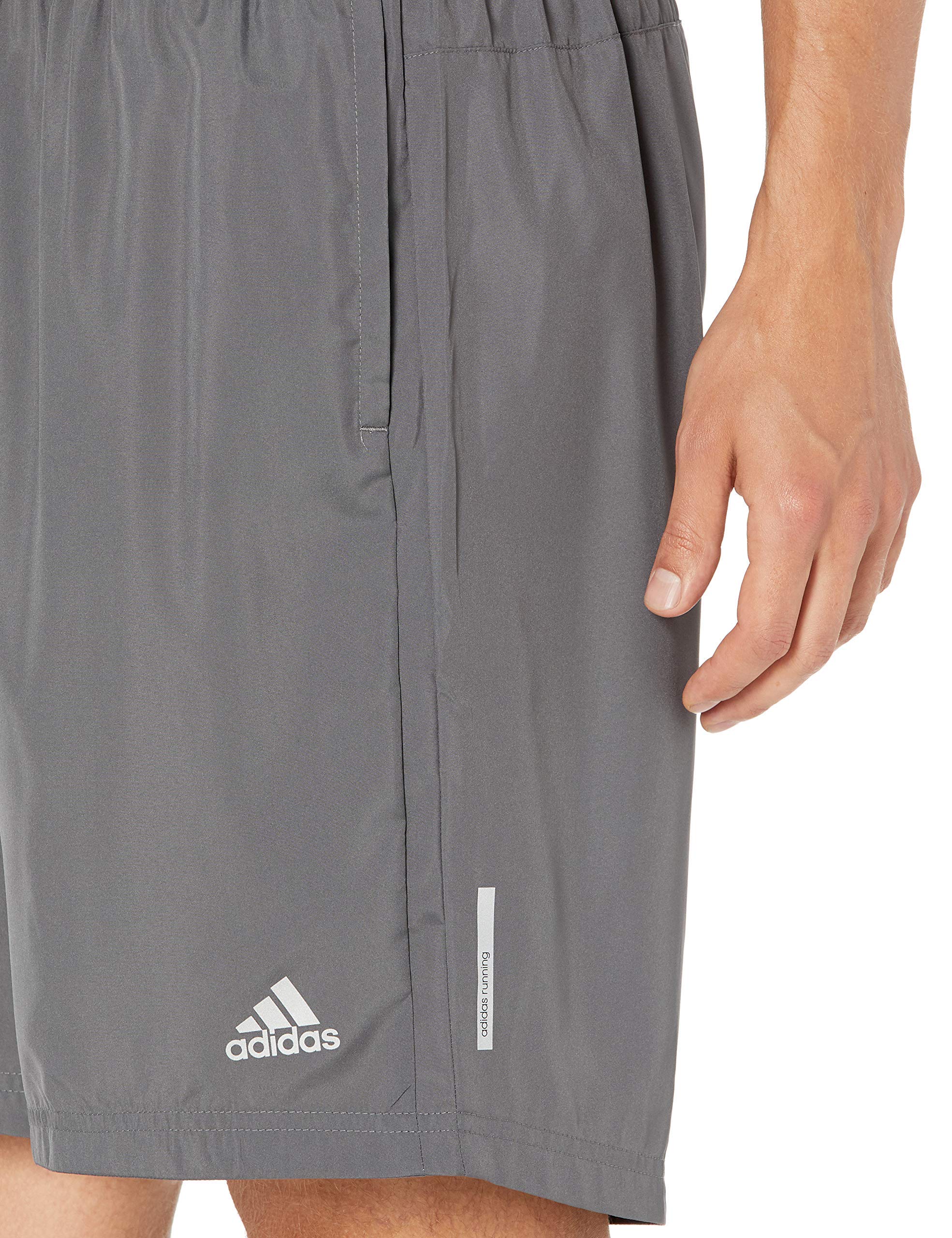 adidas Men’s Run It Short, Grey, Medium