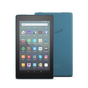 certified refurbished fire 7 tablet, 7" display, 16 gb (2019 release) - twilight blue