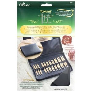 Takumi Bamboo Interchangeable Circular Knitting Needle Set-