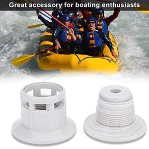 Boat Air Valve, PVC Air Gas Valve Cover Boat Valve Replacement for Inflatable Boat Dinghy Kayak Canoe River Raft Inflatable Paddle Board Air Valve