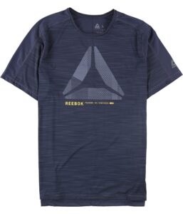 reebok one series activechill move tee, heritage navy, large