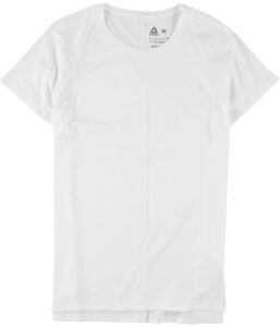 reebok one series smartvent tee, white, medium